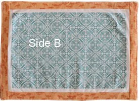 Reversible Placemat Sewing Pattern — Spruce & Fjell