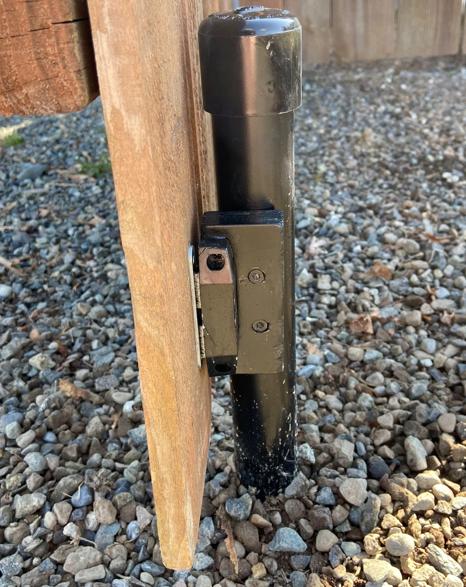Easy DIY Fence Magnetic Catch Gate Holder Gate Stop — Spruce & Fjell