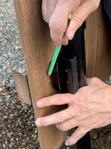 Easy DIY Fence Magnetic Catch Gate Holder Gate Stop — Spruce & Fjell