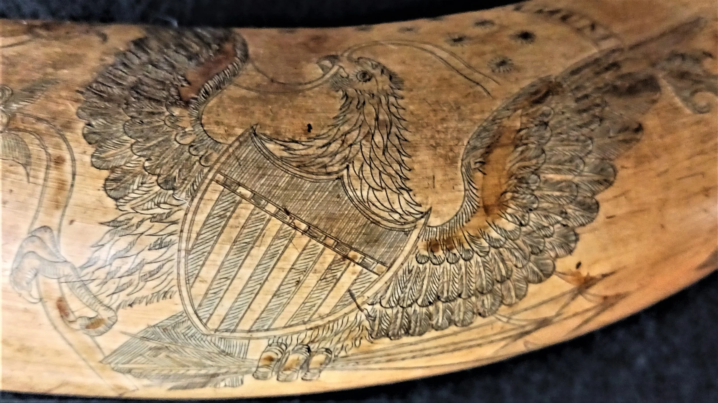 The Ultimate Tansel Artistry, “Big Knuckle Eagle” Powder Horns ...