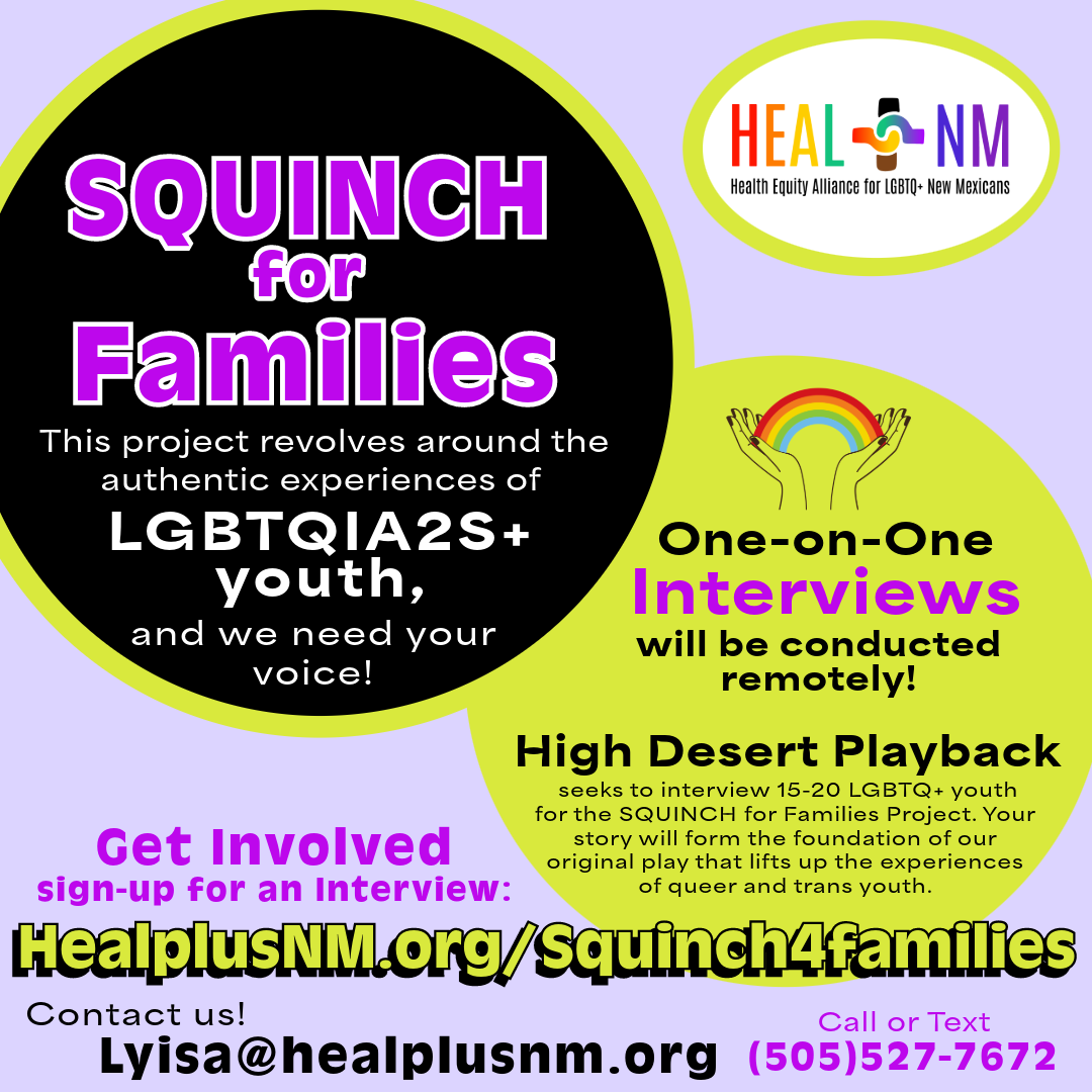 LGBTQ+ Youth — High Desert Playback