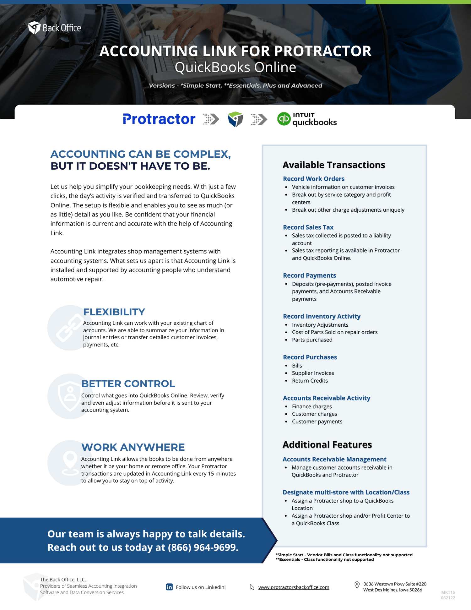 Accounting Link Online — Back Office - Accounting Automation