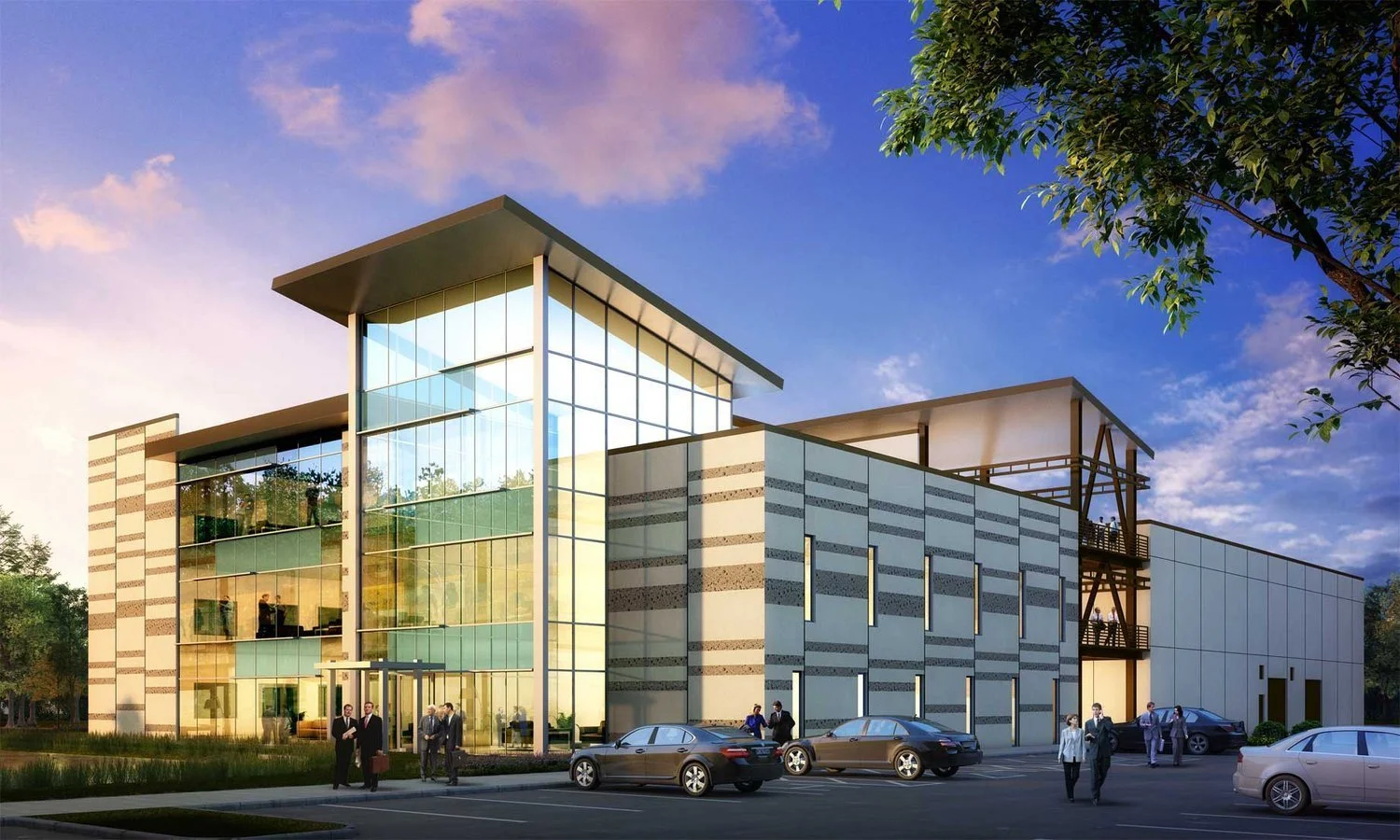 Administration & Maintenance Building At Northeast Water Purification ...