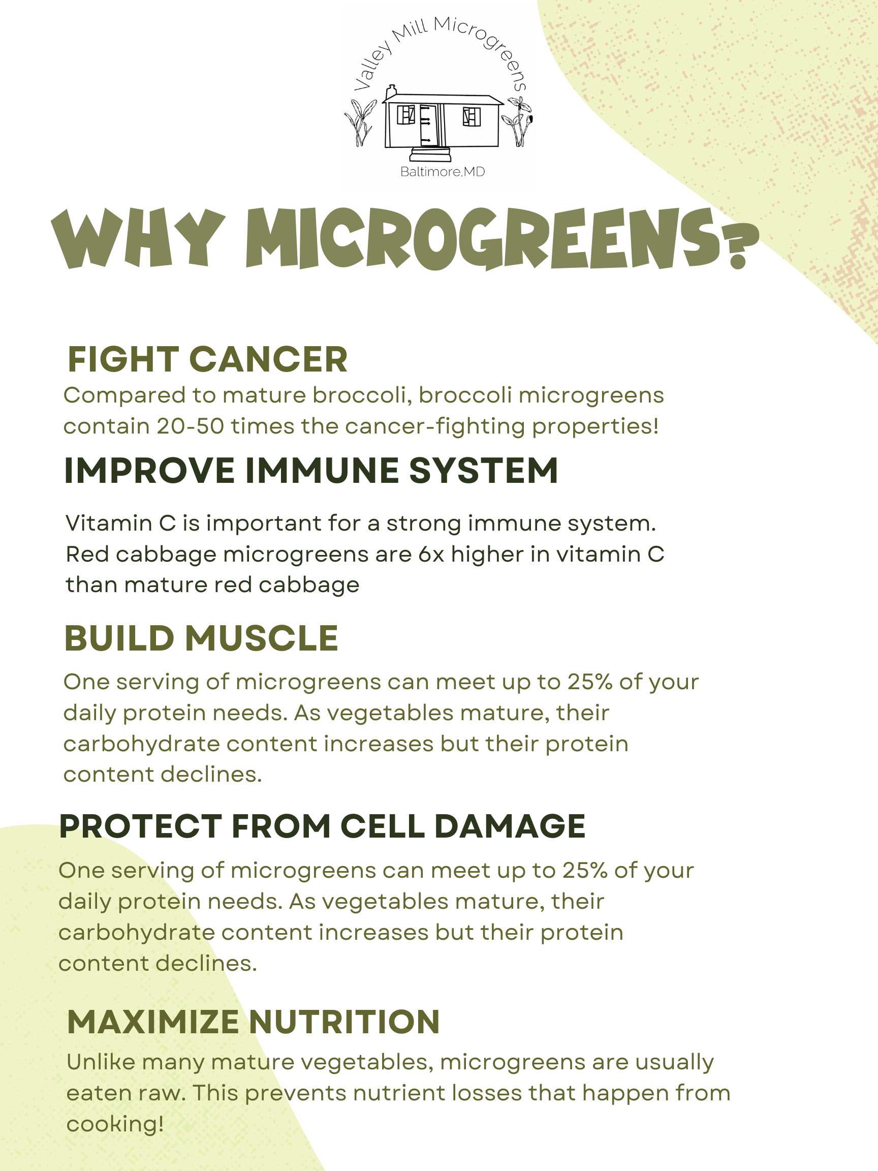 Valley Mill Microgreens