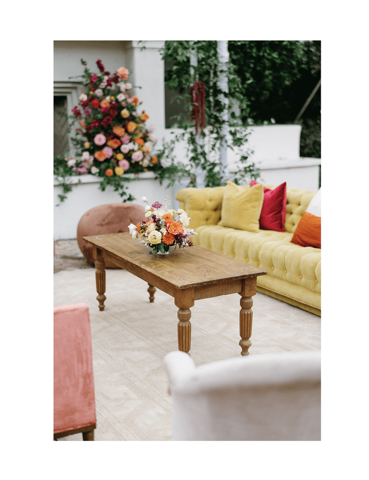 Cane Cabaret Tables — Distressed Rentals