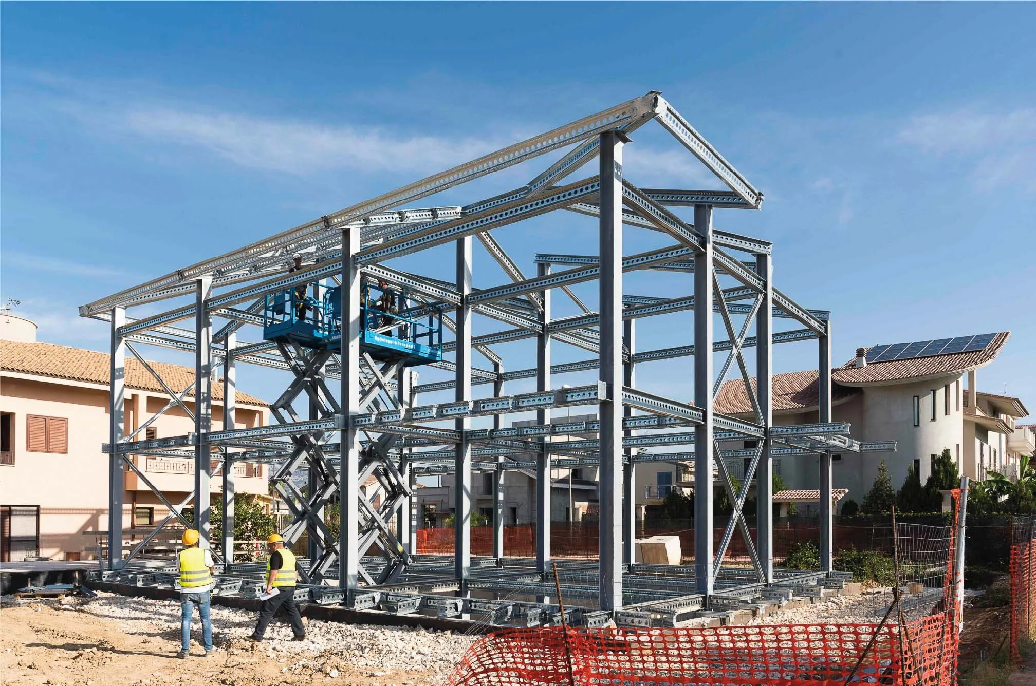 Costruzioni - Strutture in acciaio Steel Frame — Codogno System