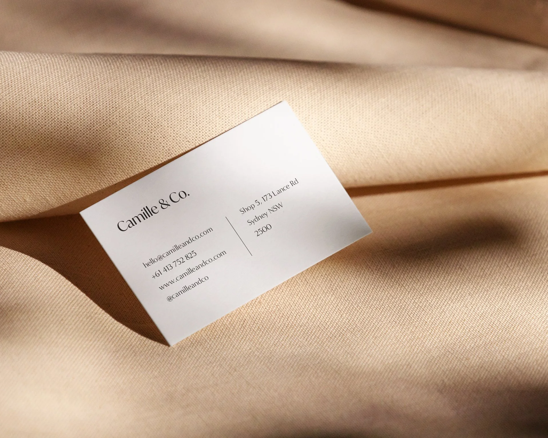 Work — Camille & Co. — Darcy Lane