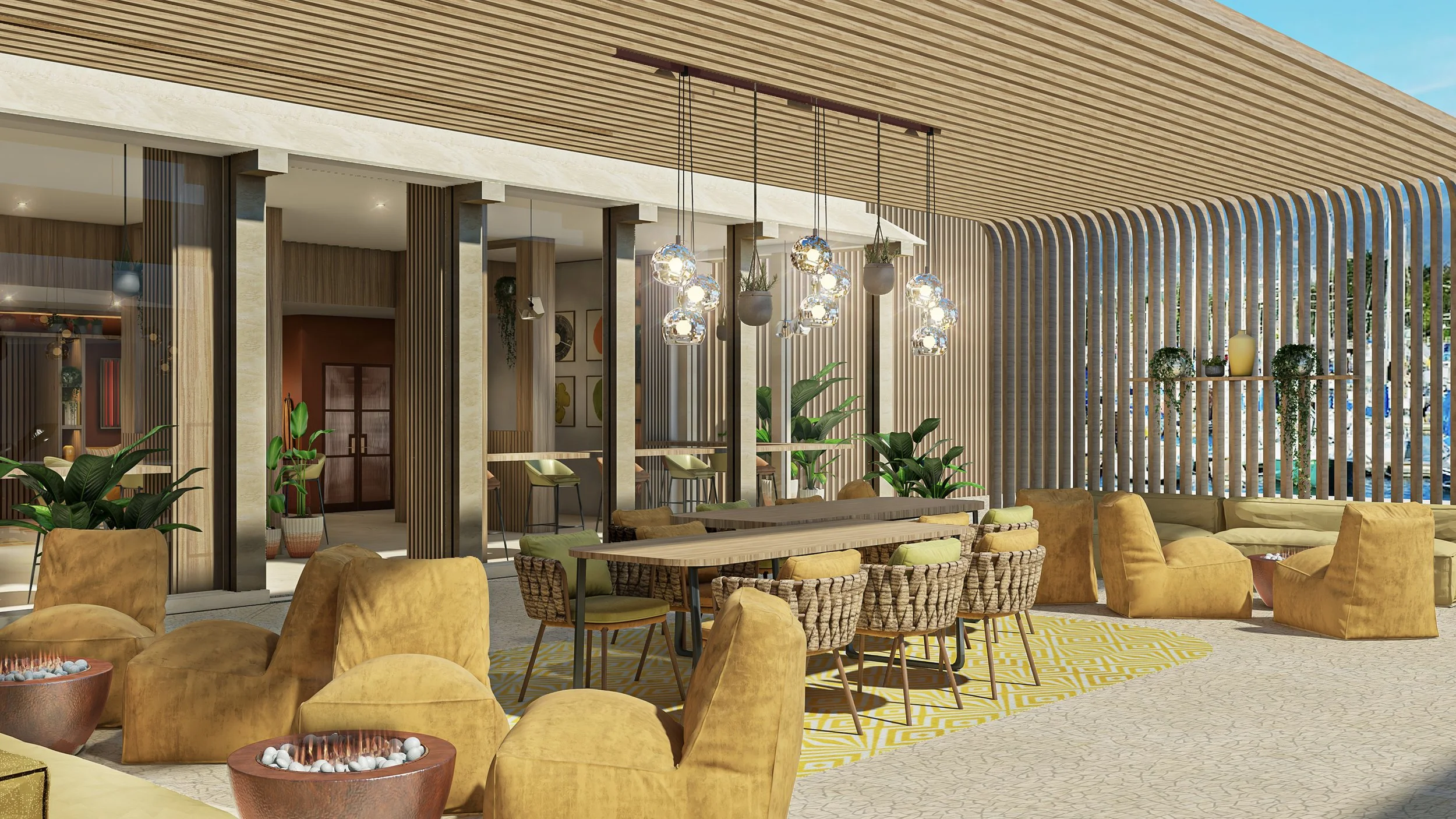 The Den - DoubleTree by Hilton — Meraki & Modus