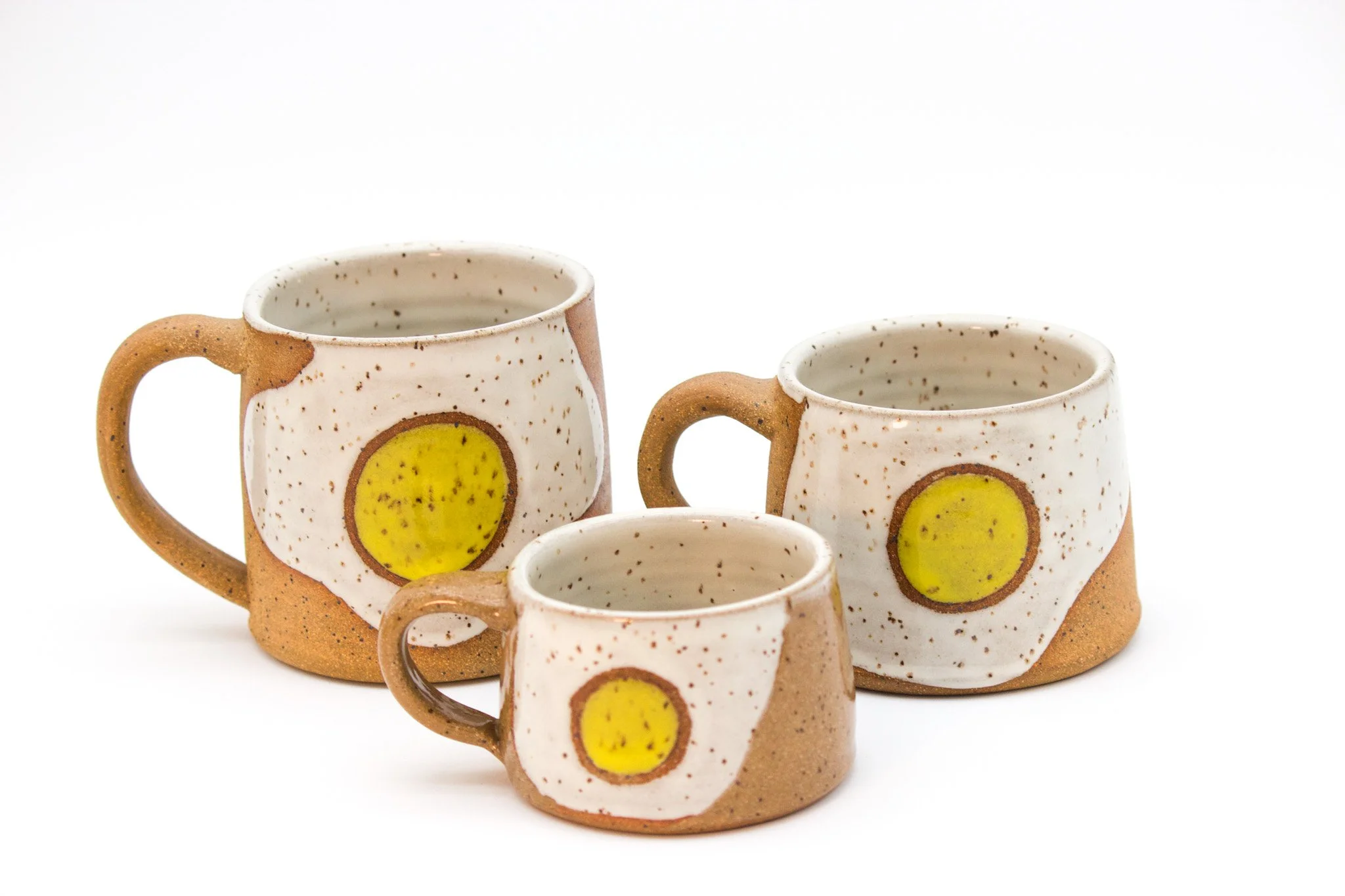 Green Grid Mug #2 — Sidecar Ceramics