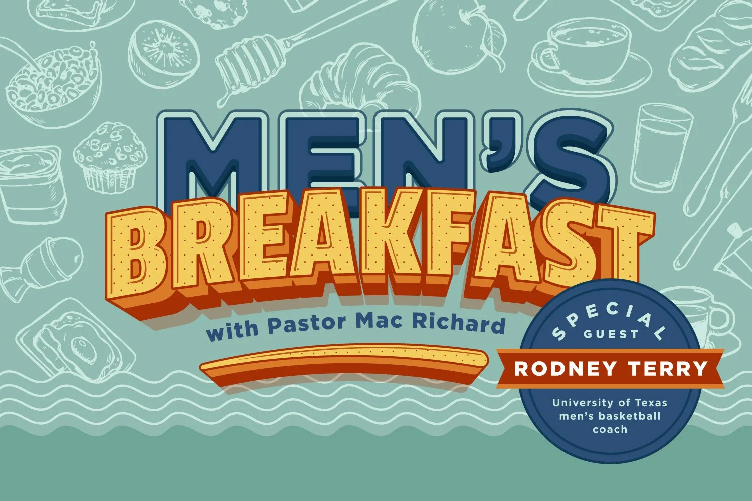 Church Family Breakfast Clipart