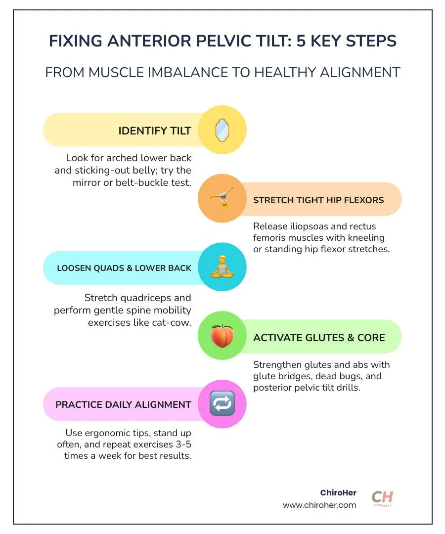Pelvic Power Moves: Exercises to Beat Anterior Pelvic Tilt