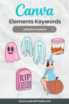 Free Canva Elements to use for Halloween Designs — Social Assumptions