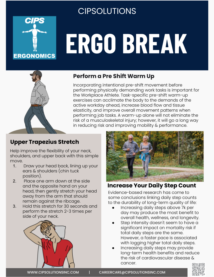 CIPS Ergo Break — CIPSolutions
