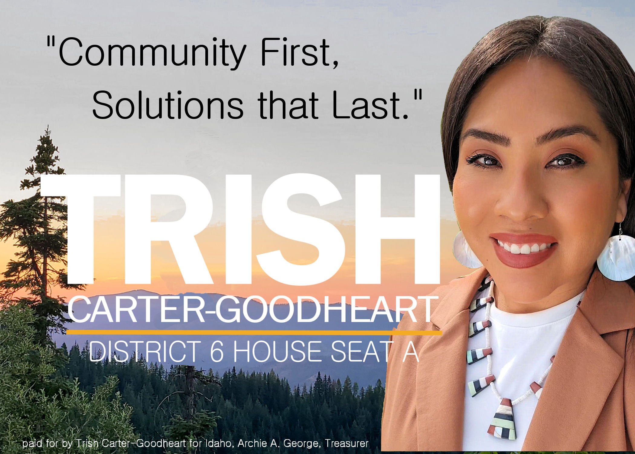 Trish Carter-Goodheart for Idaho District 6 | Native Woman Leading for ...