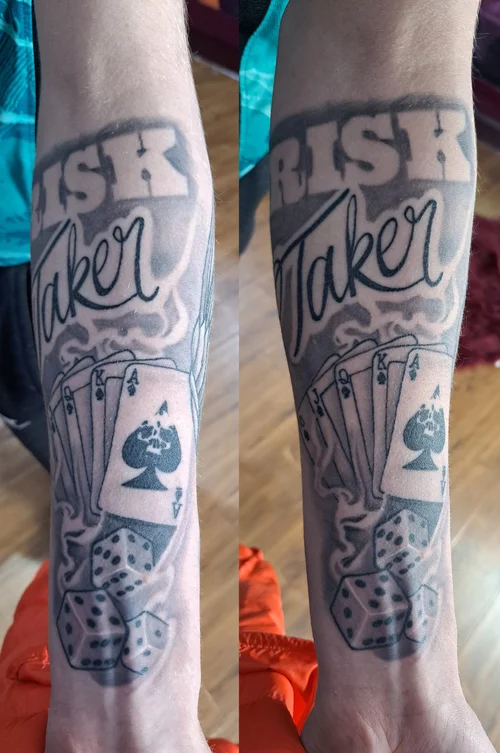 Risk taker tattoos - Bronctattooaus.com