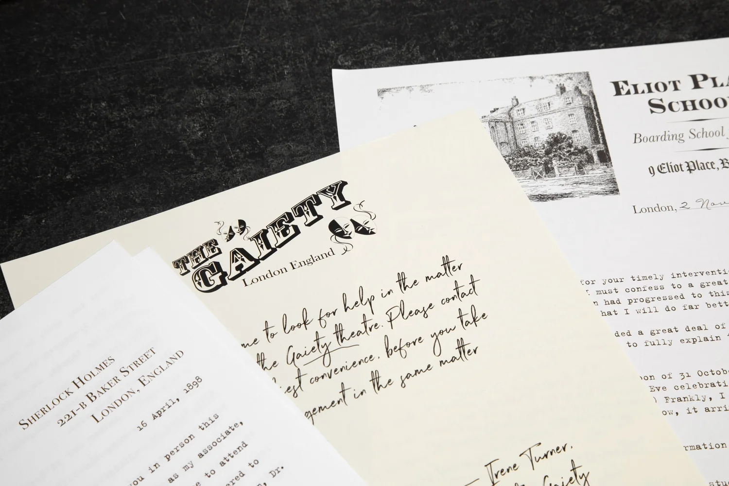 Dear Holmes: Mysteries By Mail