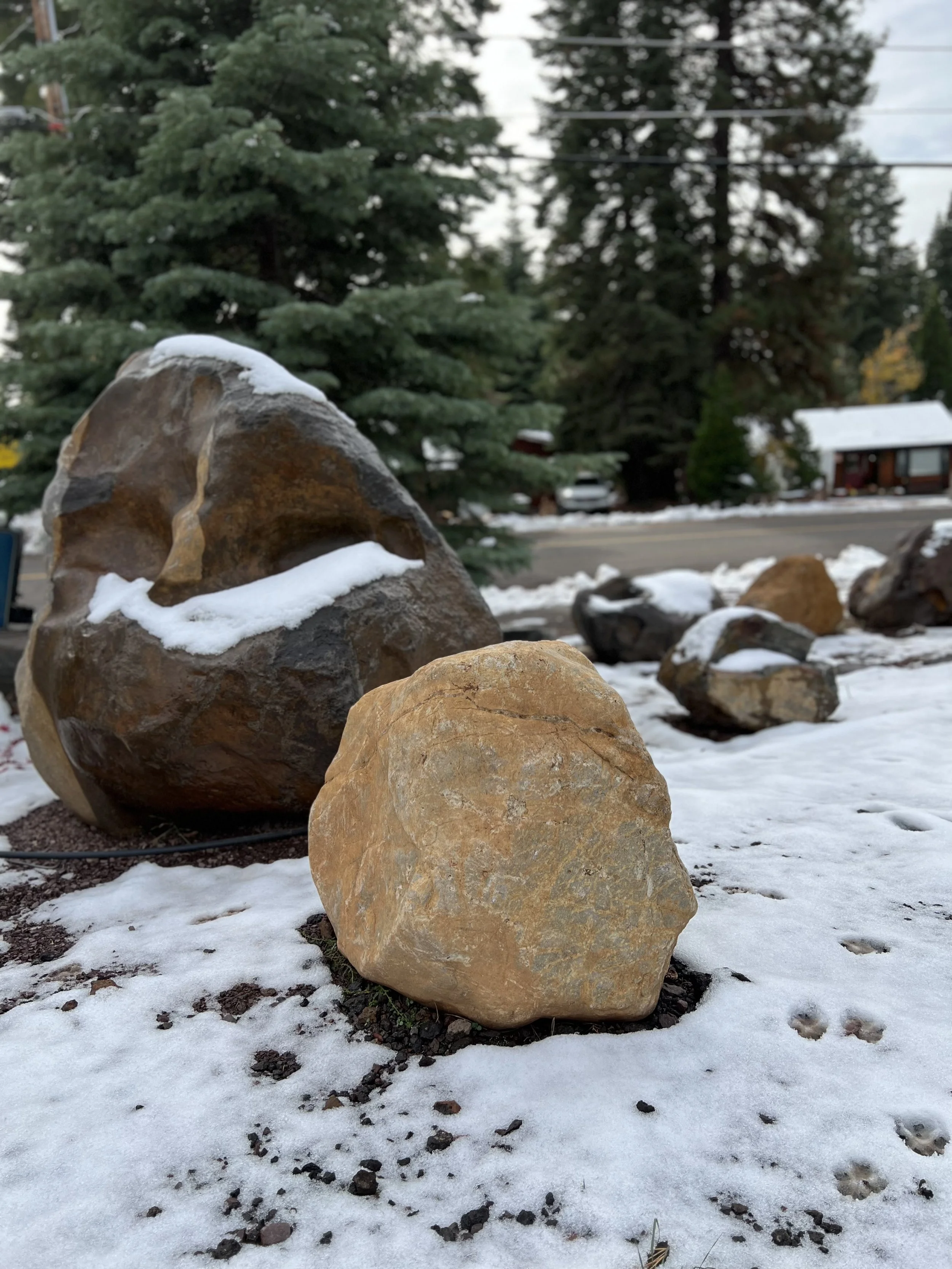 Native Boulders — Turner Excavating, Inc