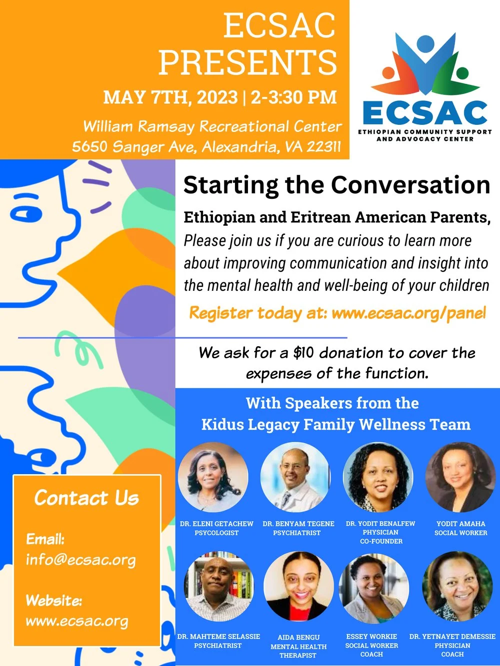 Parental Panel Discussion — ECSAC
