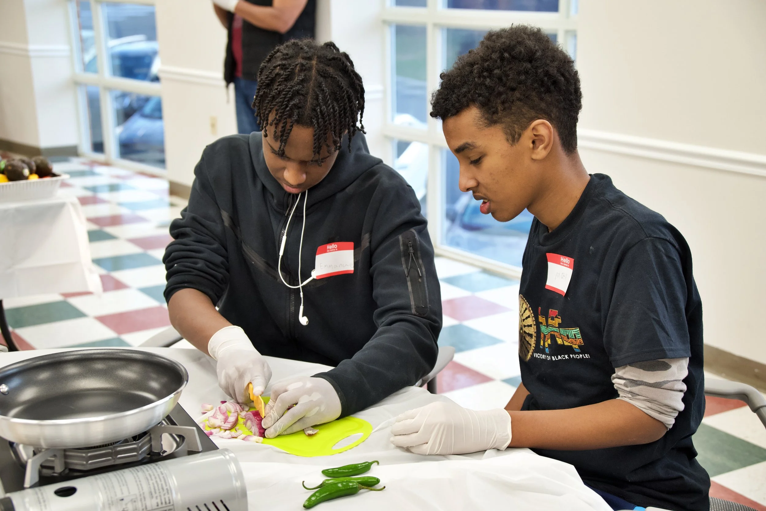 Youth Cooking Class — ECSAC