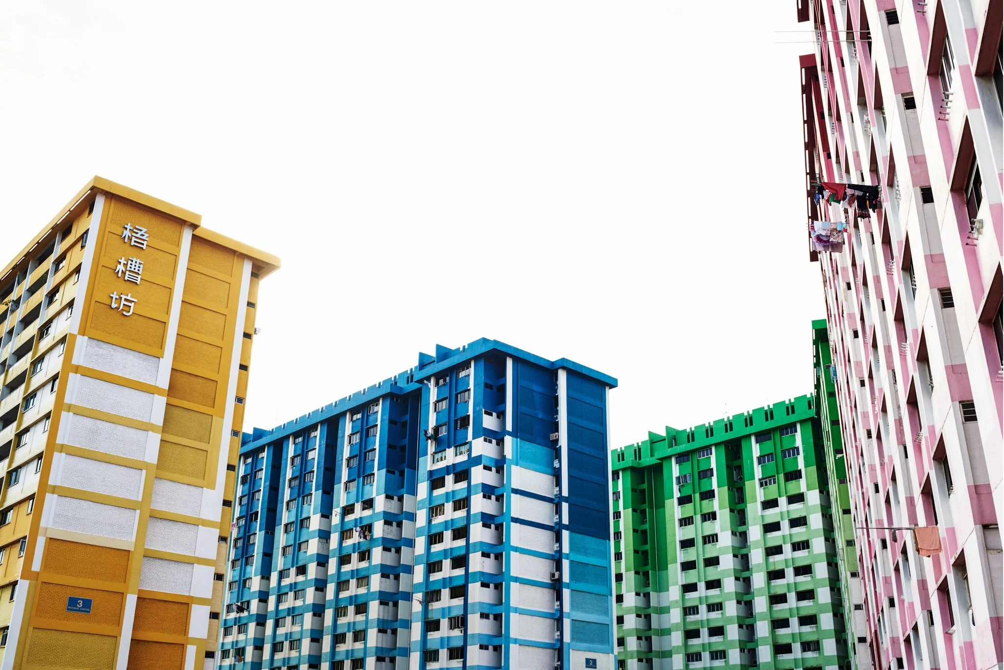 Architectural Photography of Singapore's Colorful Modernist HDB ...