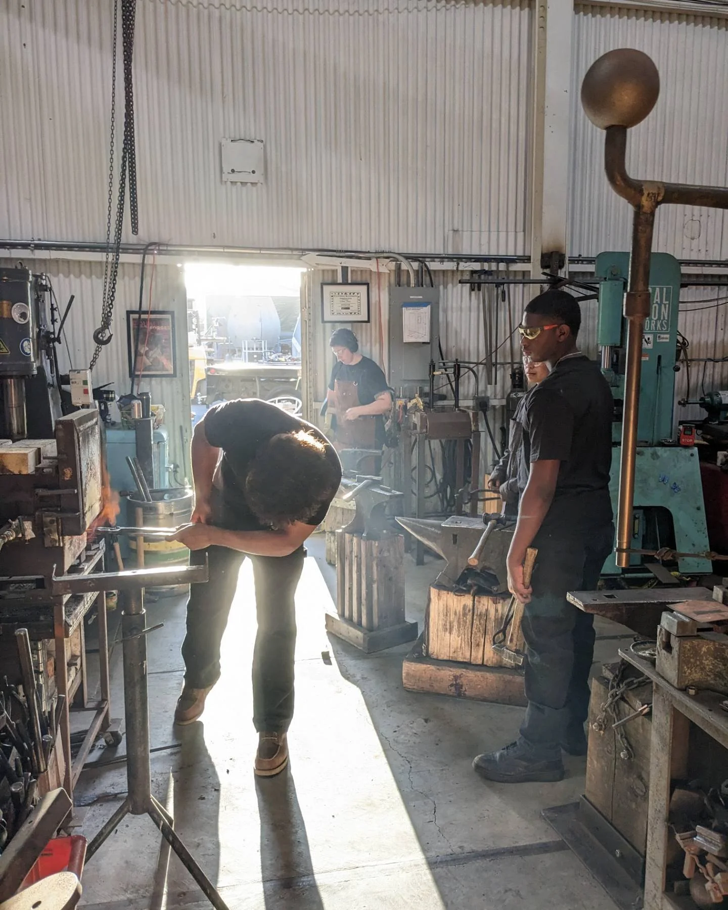 Luxury Metalwork, Blacksmithing Classes, and Team Building