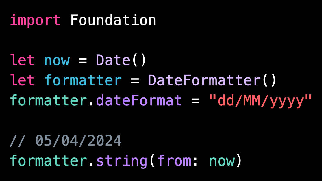 Bad practice: not using the modern formatting API — Swift with Vincent