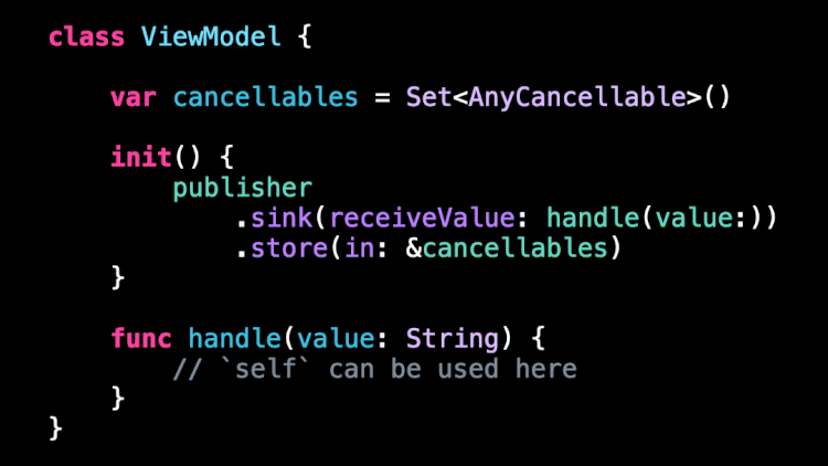 Bad practice: capturing a method reference — Swift with Vincent