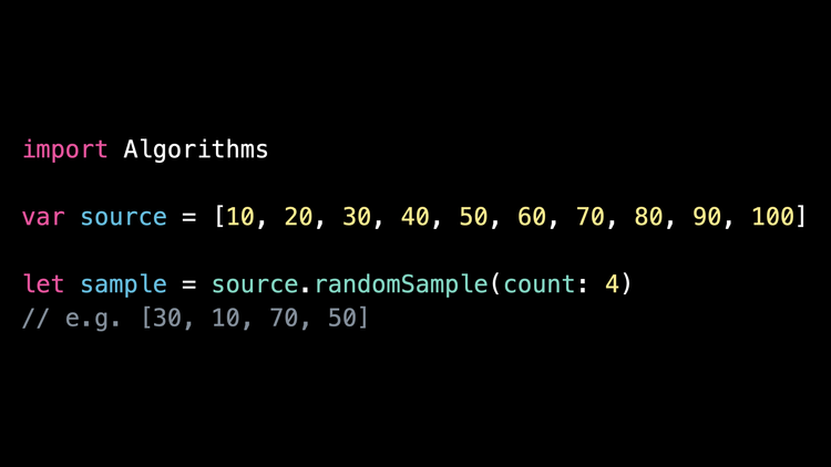 5 very useful functions from Swift Algorithms — Swift with Vincent