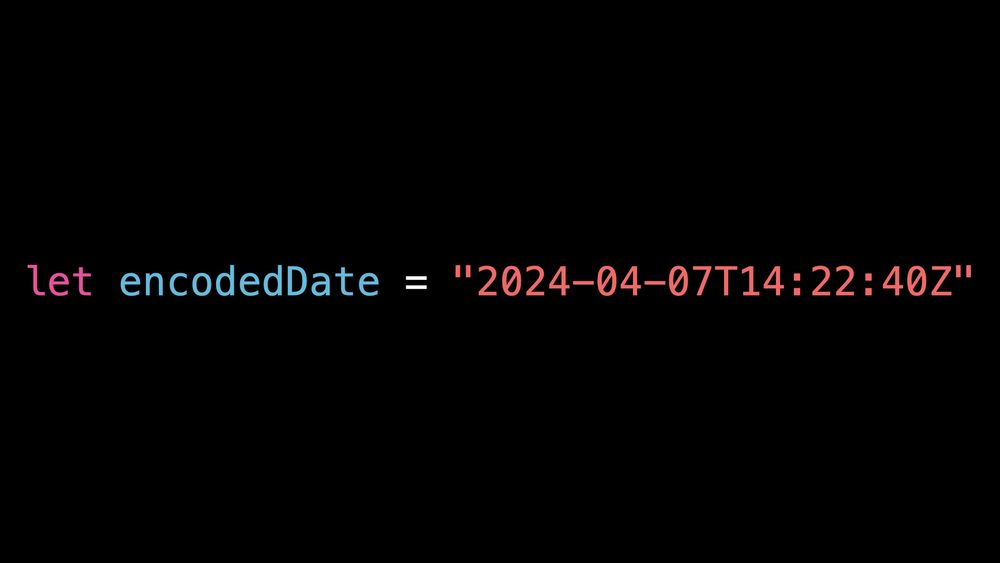 How to decode dates in ISO 8601 format — Swift with Vincent