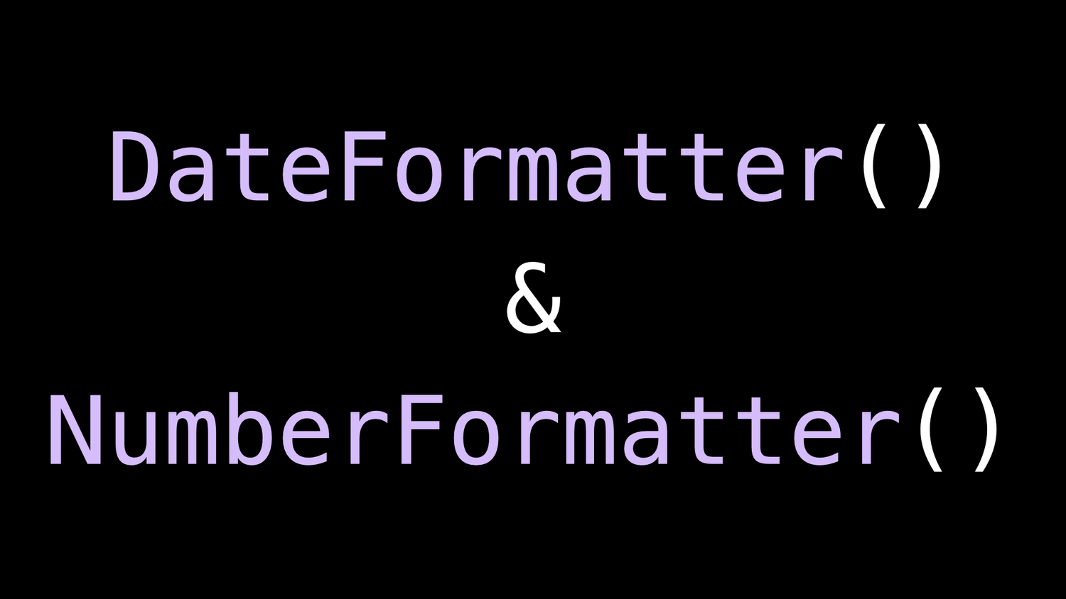 Swift has more formatters than you know! — Swift with Vincent