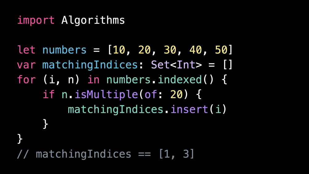 5 Very Useful Functions From Swift Algorithms — Swift With Vincent