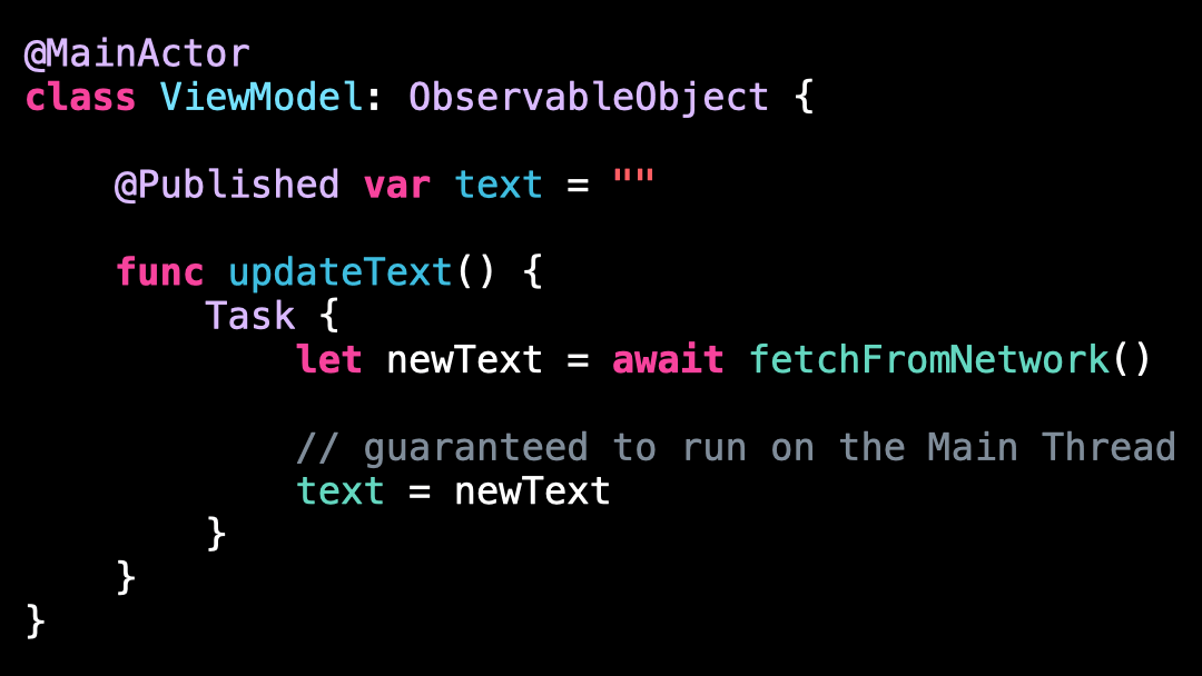 Discover how @MainActor works — Swift with Vincent