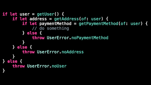 guard statements — Swift with Vincent
