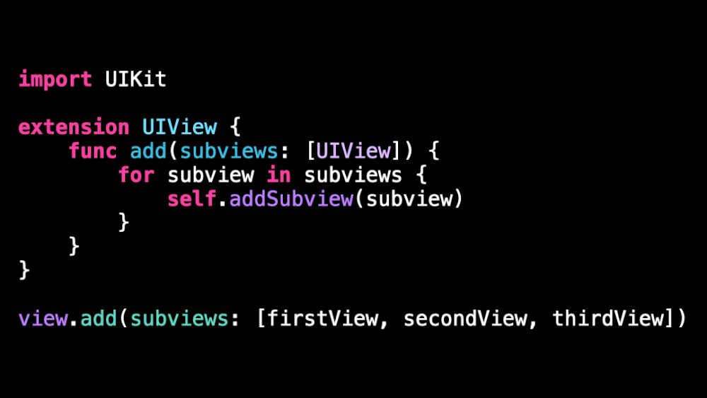 variadic arguments — Swift with Vincent variadic arguments — Swift with Vincent