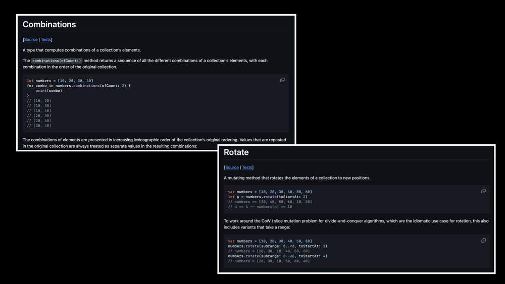 5 very useful functions from Swift Algorithms — Swift with Vincent