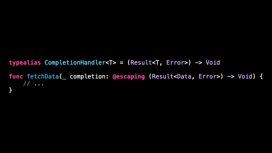 Hidden feature: typealias — Swift with Vincent