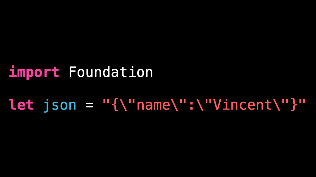 raw strings — Swift with Vincent raw strings — Swift with Vincent