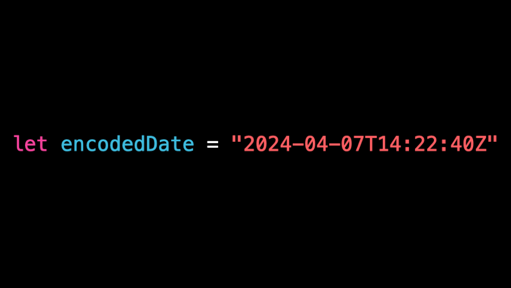 How to decode dates in ISO 8601 format — Swift with Vincent