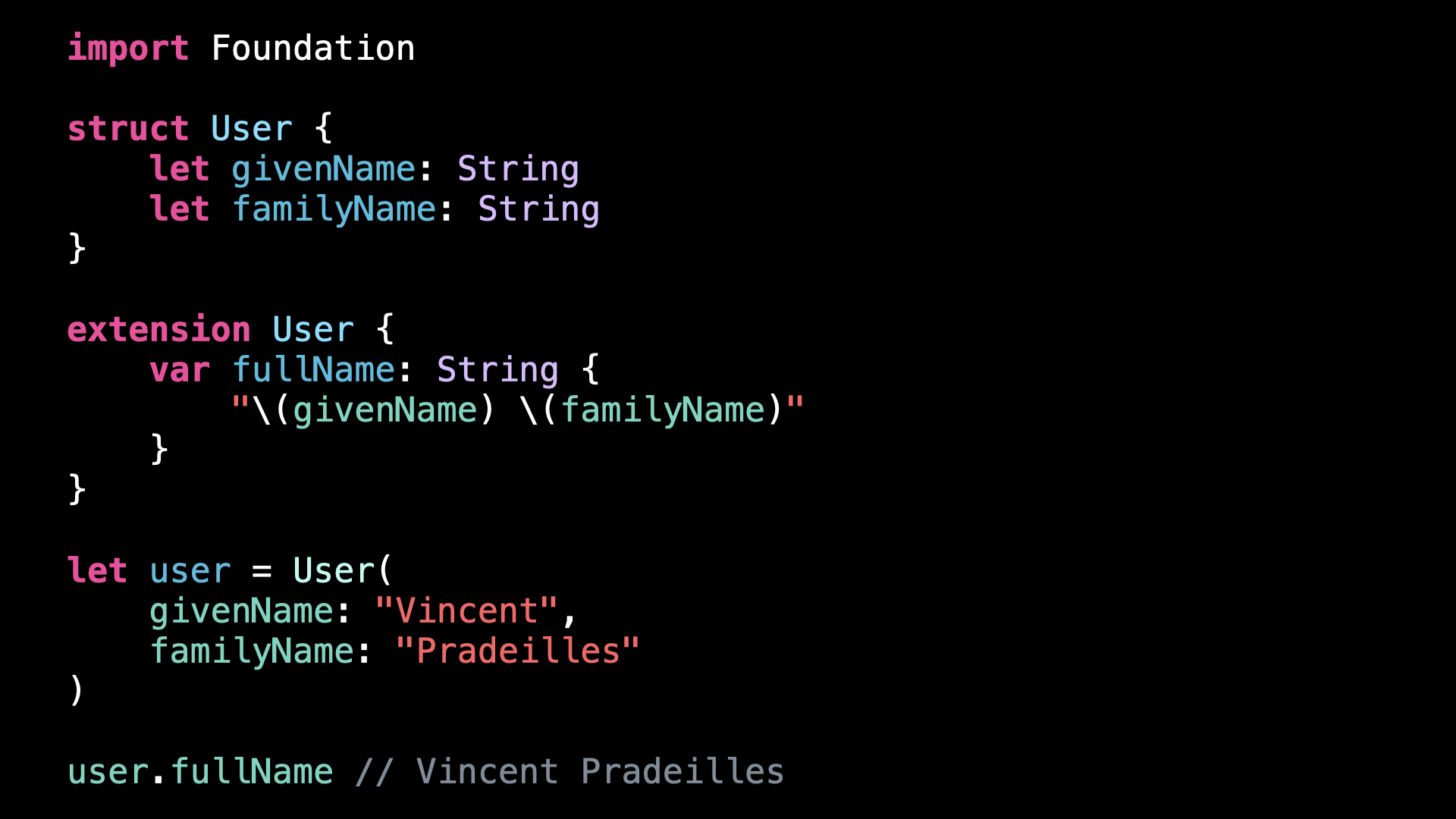 Bad practice: not using PersonNameComponentsFormatter — Swift with Vincent Bad practice: not using PersonNameComponentsFormatter — Swift with Vincent