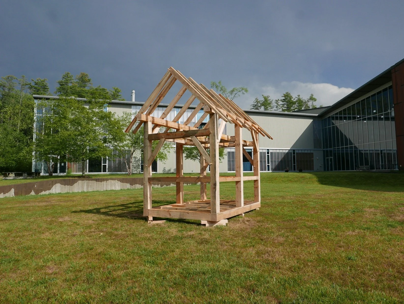 Square Rule Cabin Frame — Adam Miller Carpentry