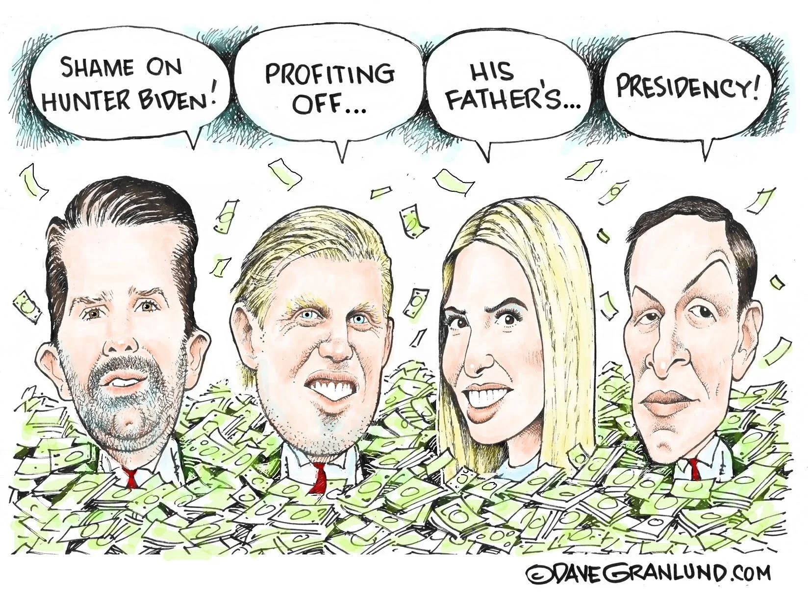 Presidents' Kids Profits — Dave Granlund - Editorial Cartoons ...