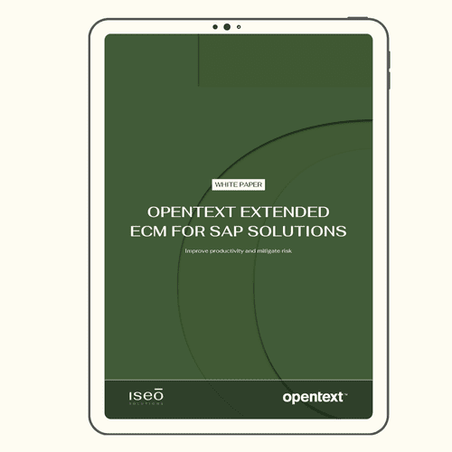 OpenText Extended ECM for SAP Solutions