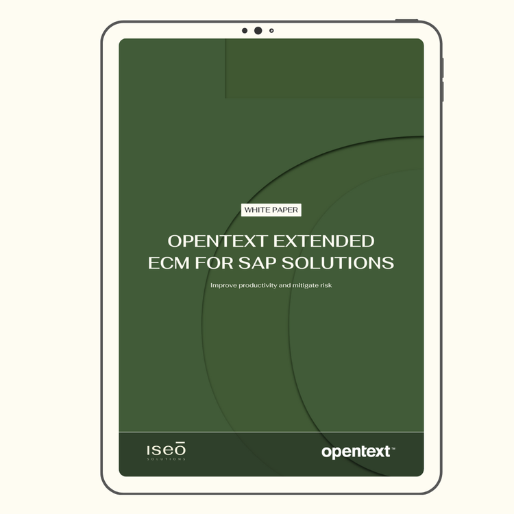 OpenText Extended ECM for SAP Solutions