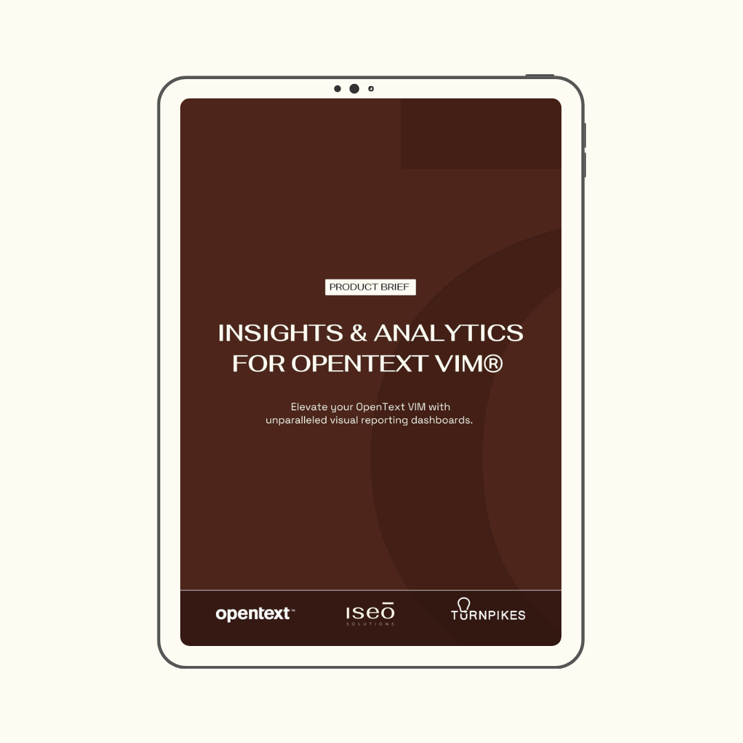 Visual Insights for OpenText VIM - Content Management Solutions