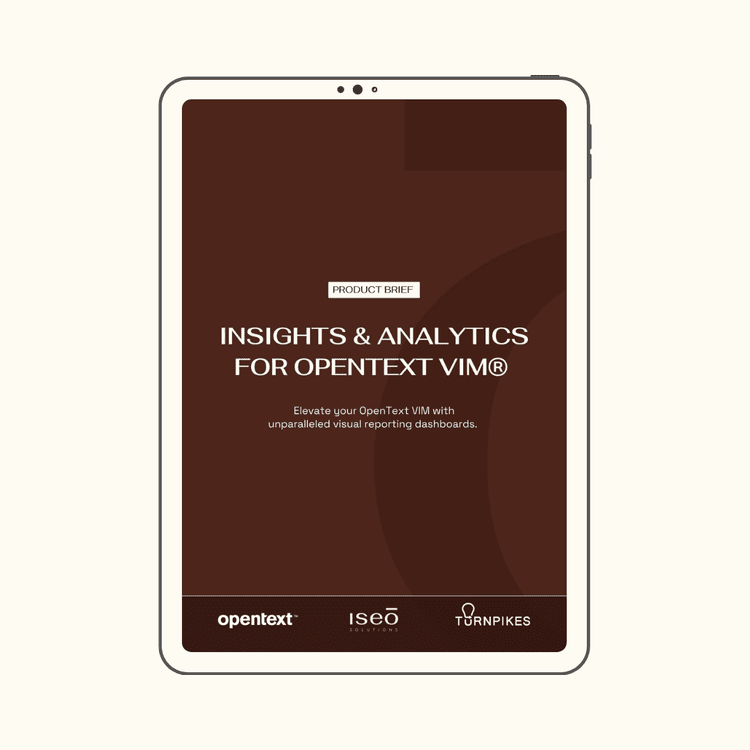 Visual Insights for OpenText VIM - Content Management Solutions