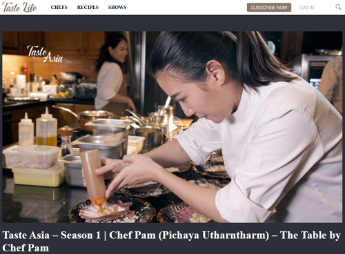 TASTE ASIA - Chef Pam Top World Class Female Chef — CHEF PAM Pichaya The World's Best Female Chef