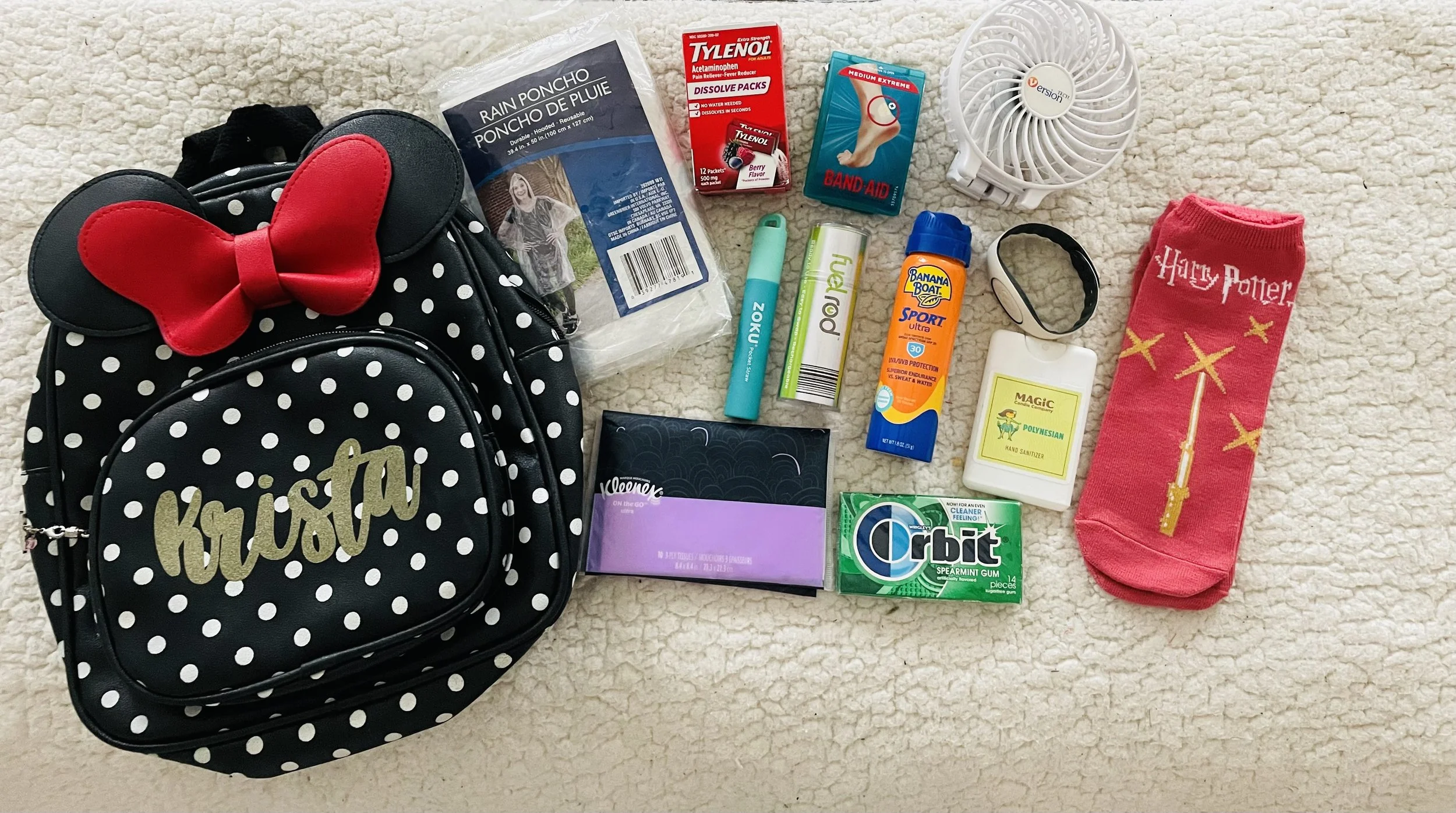 12 Must Have Items to Pack In Your Theme Park Bag — Third Wish Travel