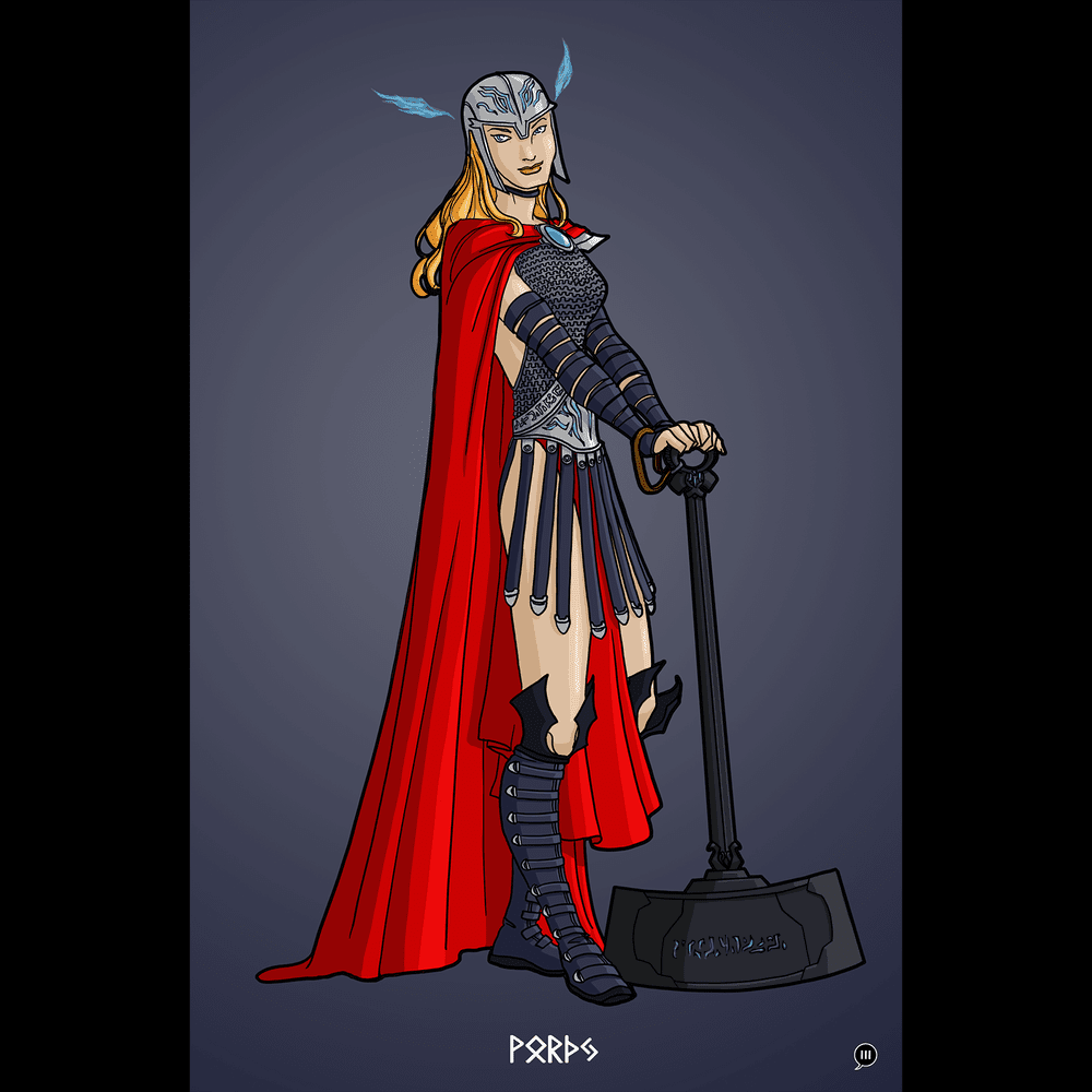 Female Thor Anime