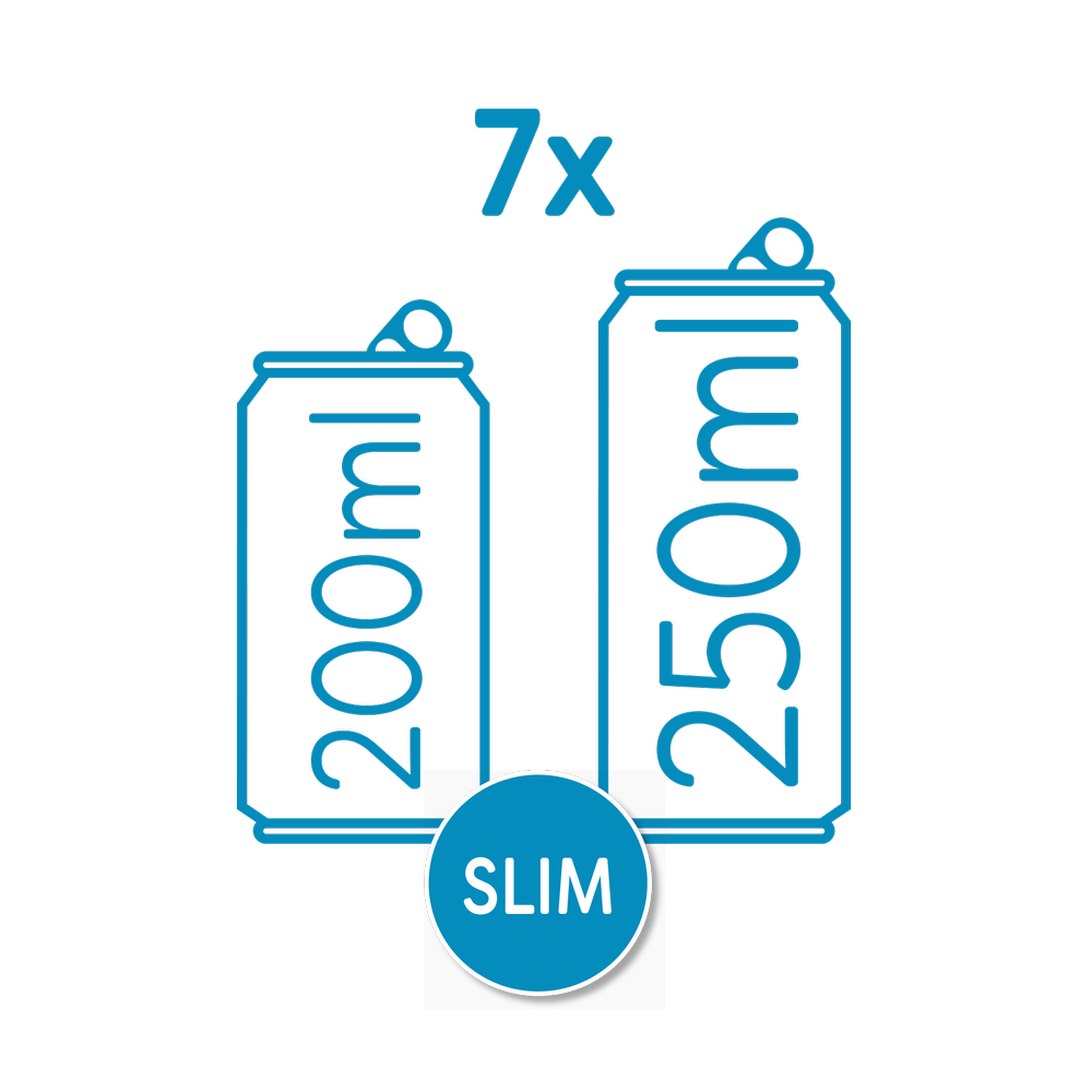 Cuula Minikühlschrank Werbekühlschrank - Der perfekte Dosenkühler ...