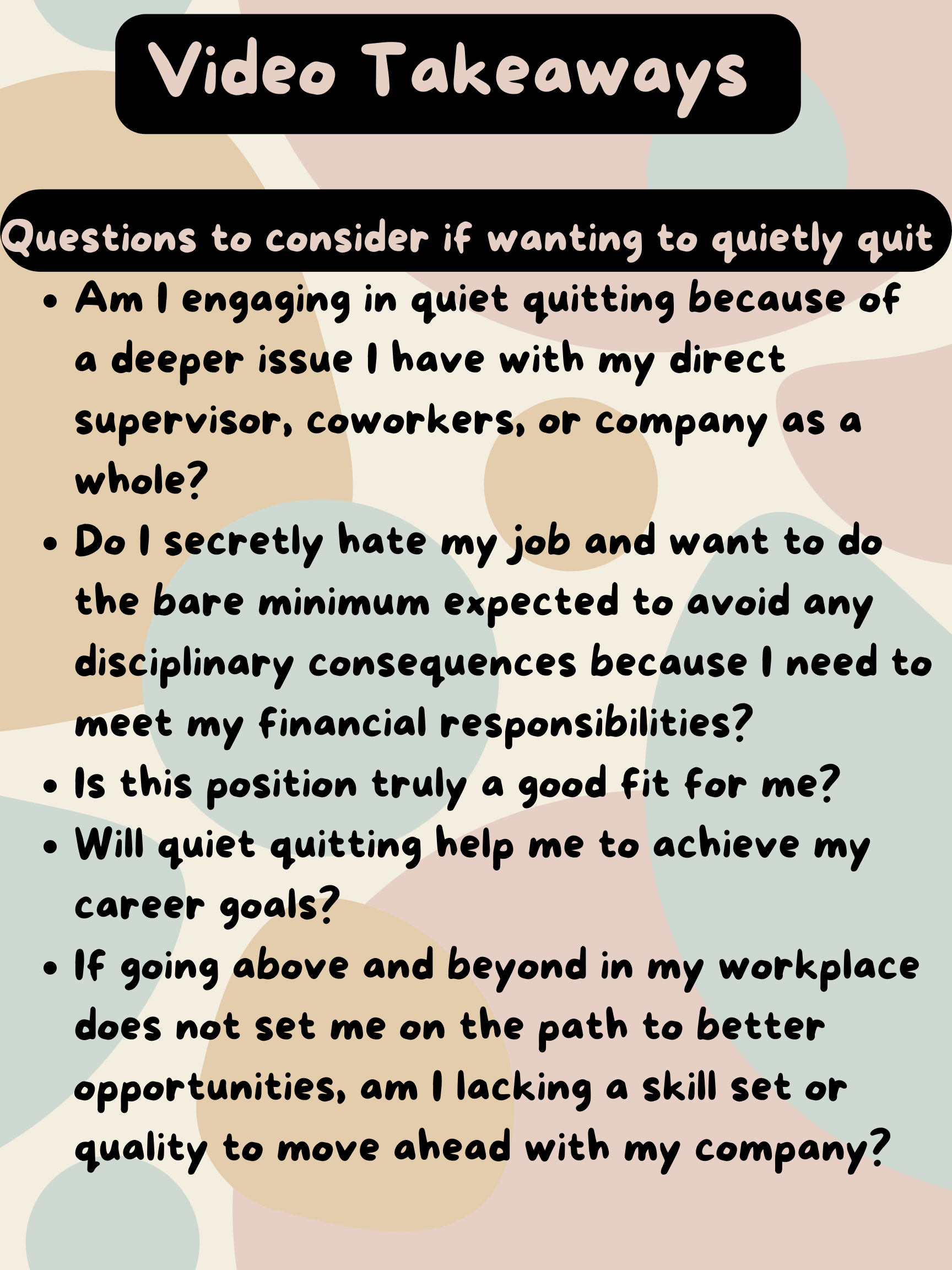 Quiet Quitting Explained — Ezrah's Aid LLC
